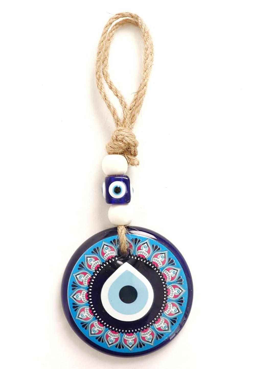 Buy The Spiritual Living Evil Eye Hanging Glass Ethnic Motifs Glossy ...