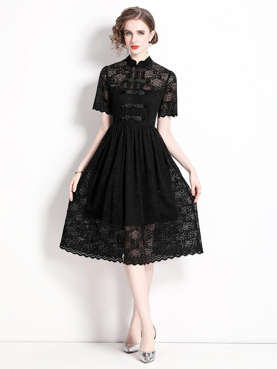 Buy JC Collection Floral Fit & Flare Midi Dress - Dresses for Women ...