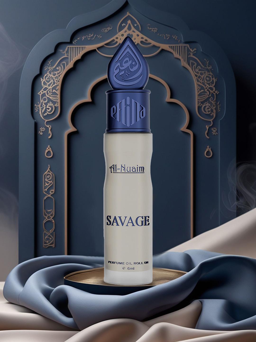 Buy Al Nuaim Savage Alcohol Free Attar 6 Ml - Attar for Unisex 36340854 ...