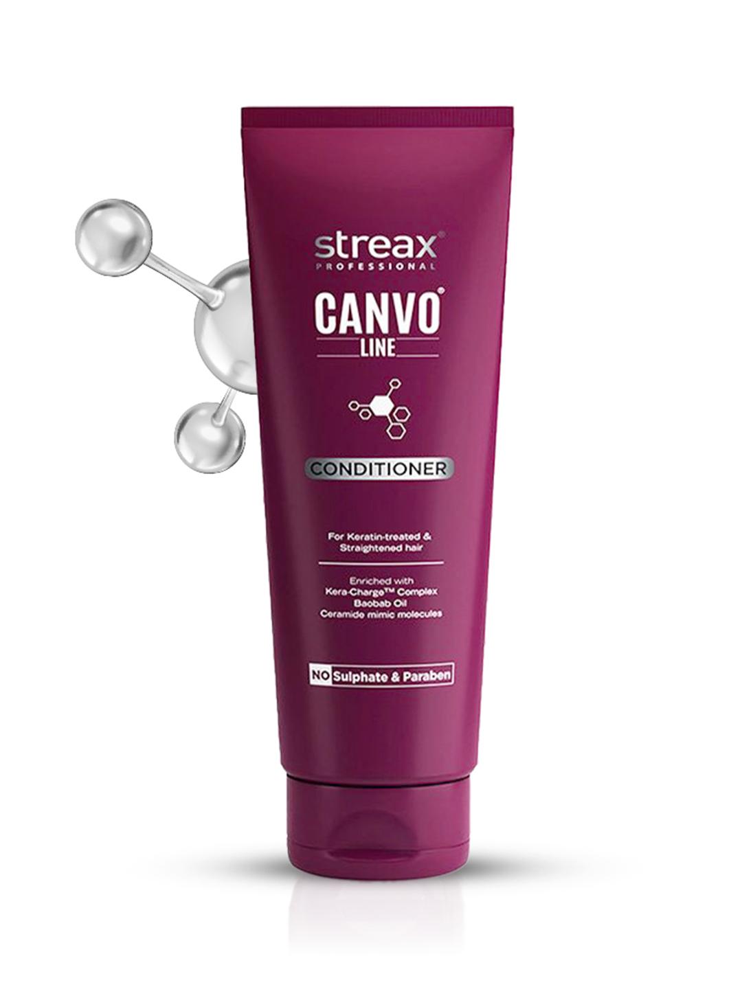 Buy Streax Professional Canvoline Conditioner For Straightened Hair 240 ...