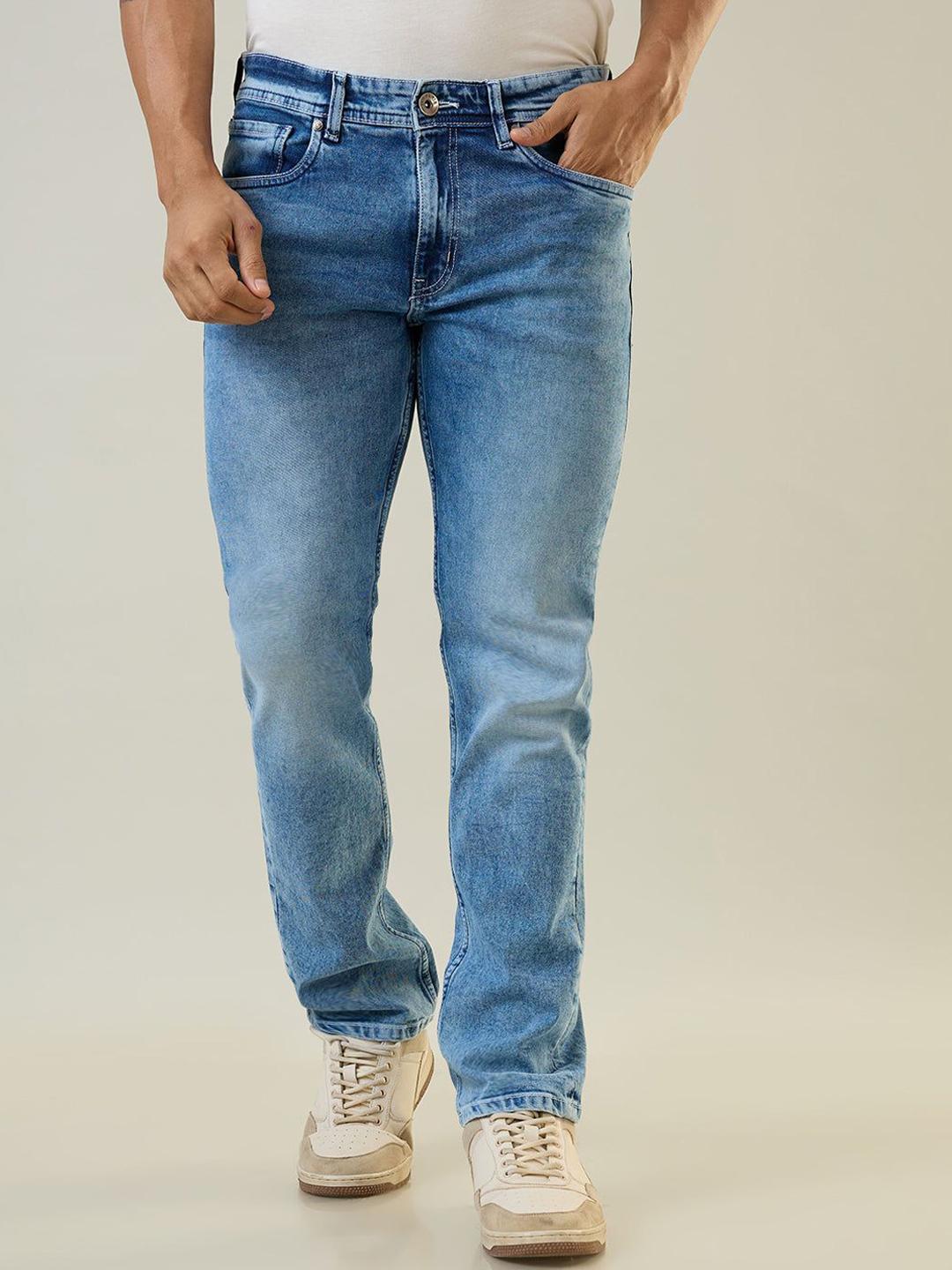 Buy TIM PARIS Parker Men Original Slim Fit Mid Rise Heavy Fade ...