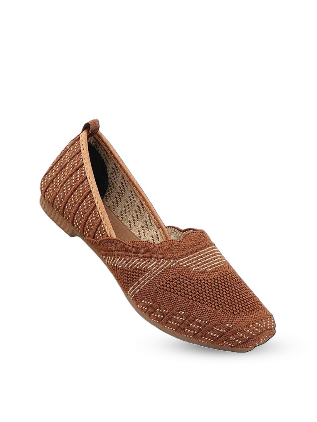 Buy Cafone Footwear Women Textured Mojaris - Casual Shoes for Women ...