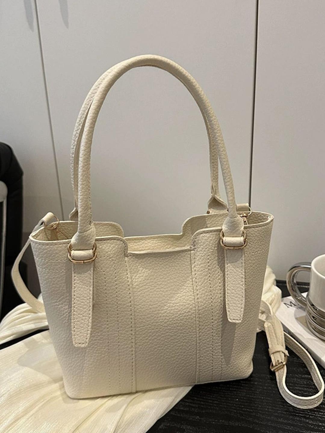 Buy StyleCast Textured Structured Shoulder Bag With Quilted - Handbags ...