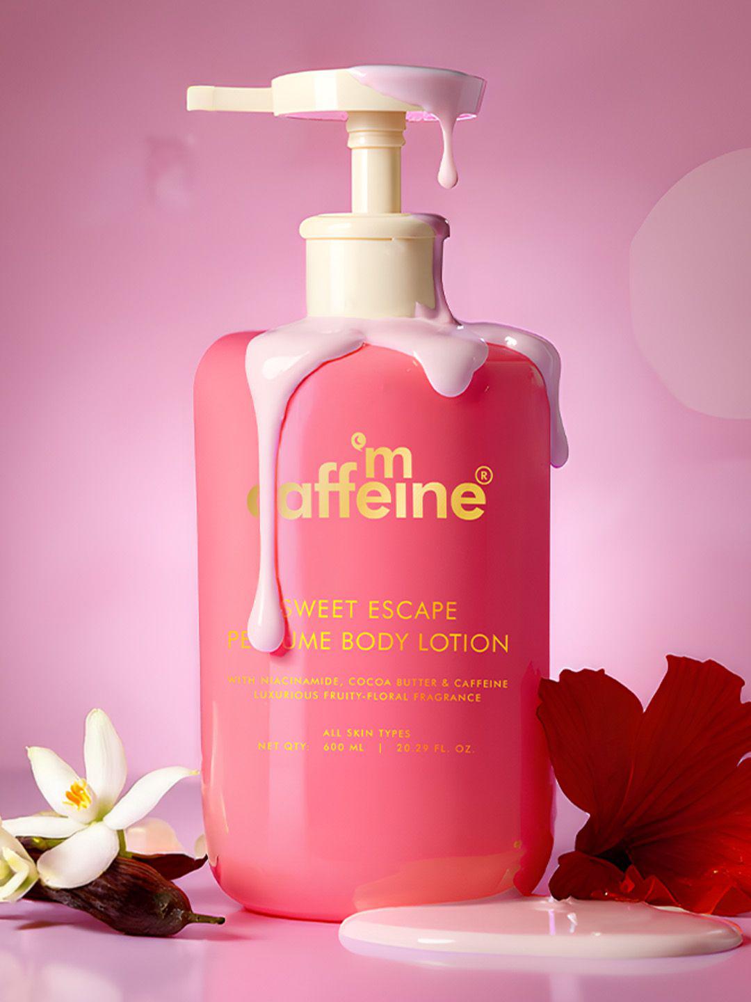 Buy MCaffeine Sweet Escape Perfume Body Lotion With Niacinamide For ...