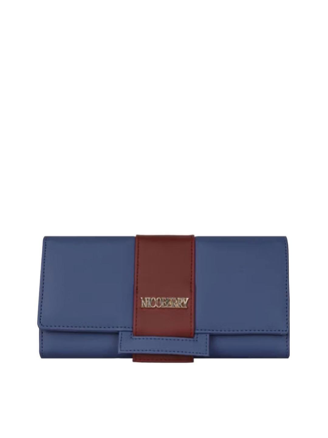 Buy Nicoberry Women Colourblocked Envelope Wallets - Wallets for Women ...