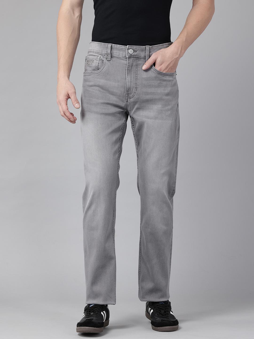 Buy U.S. Polo Assn. Denim Co. Men Harold Light Fade Stretchable Slim ...