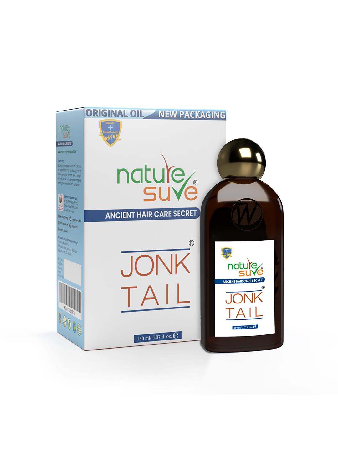 Buy Nature Sure Jonk Tail Hair Oil 150 Ml - Hair Oil for Unisex ...