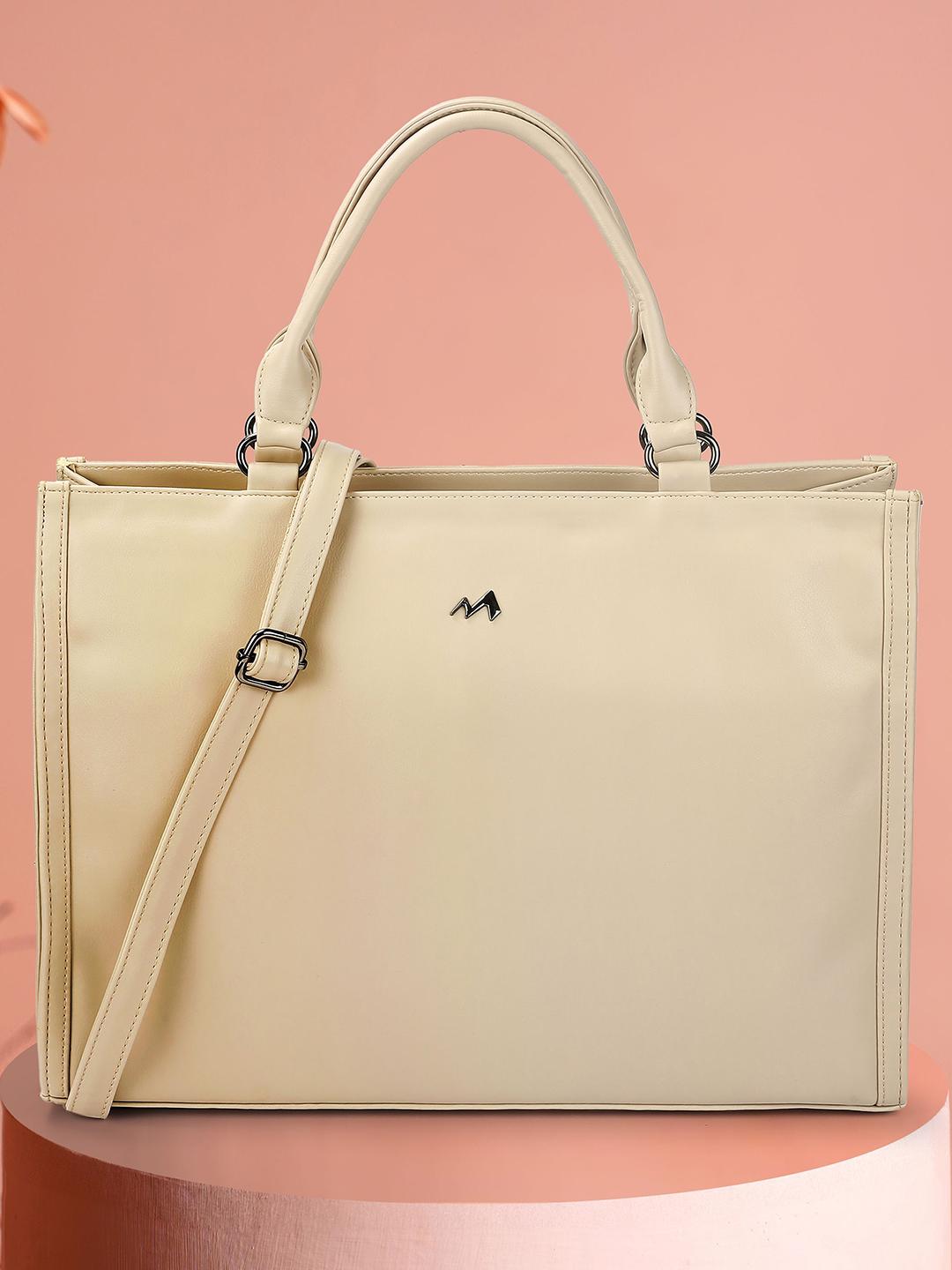 Buy Metro Women Solid Structured Tote Bag - Handbags for Women 36389776 ...