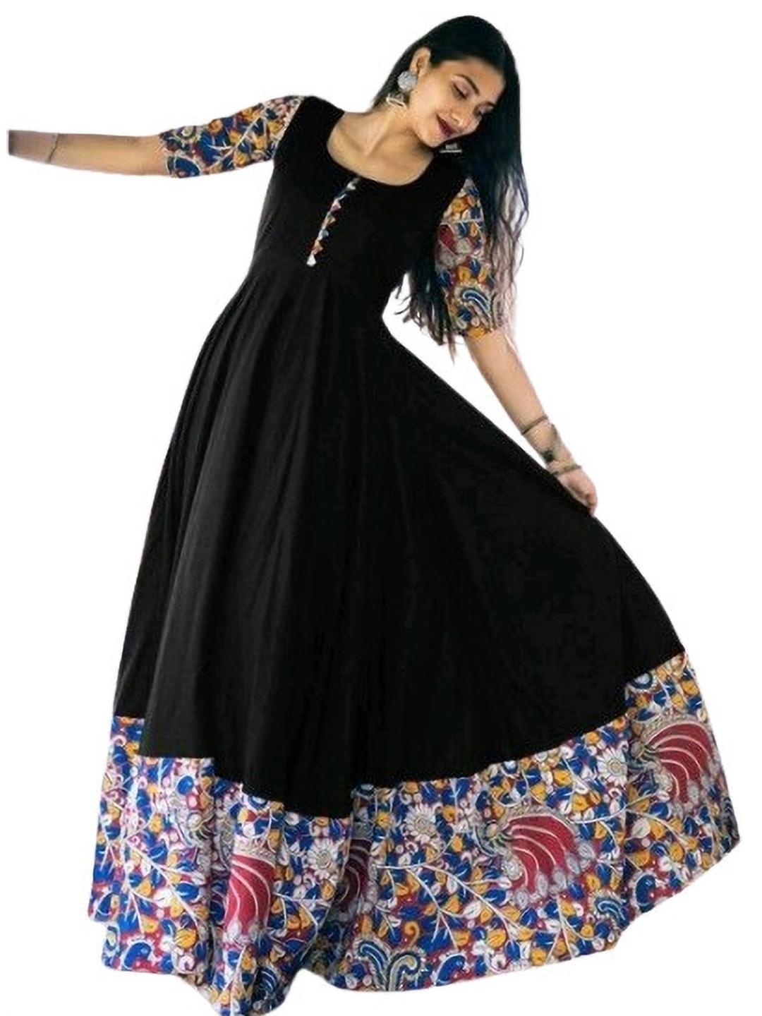 Buy MAHUDI Women Black Printed Kurtas - Kurtas for Women 36397984 | Myntra