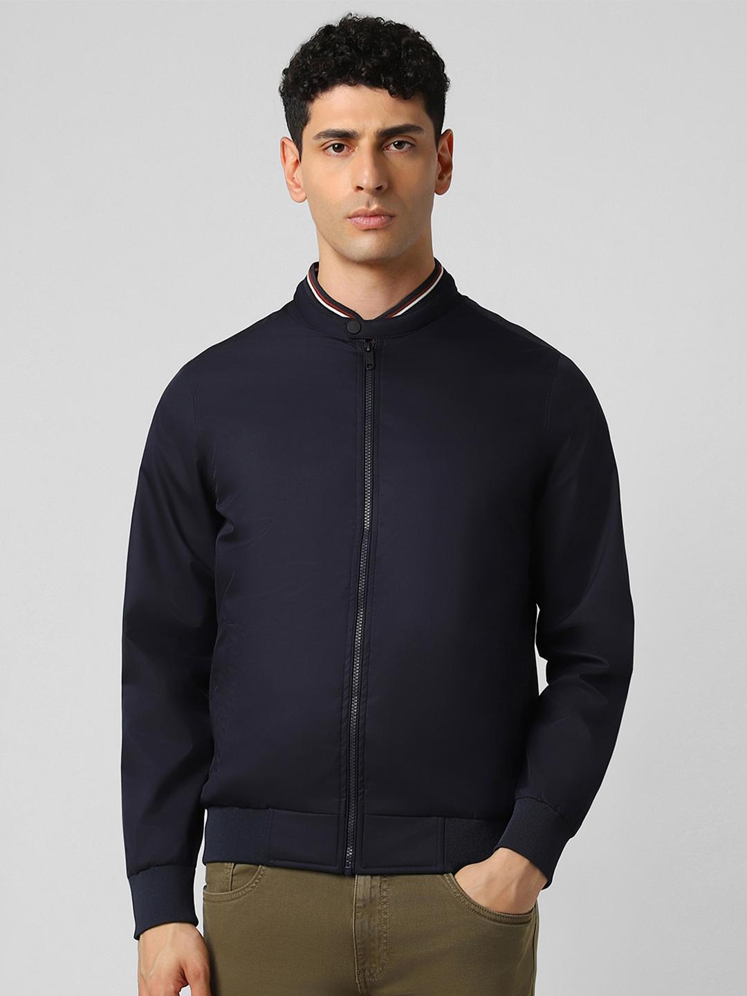 Buy Van Heusen Sport Men Open Front Jacket With Embroidered - Jackets ...