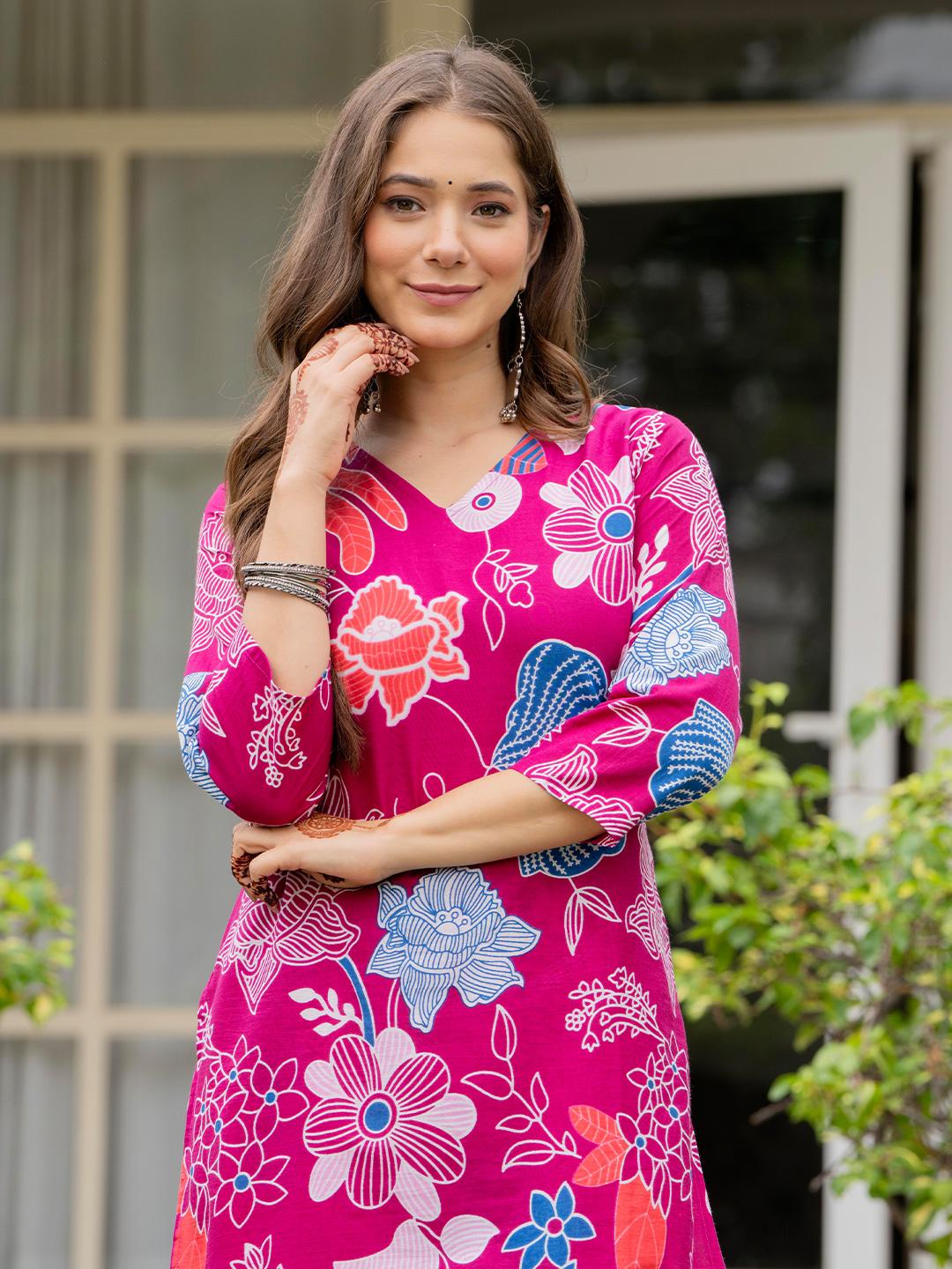 Buy KJFAB Women Printed Kurta Set - Kurta Sets for Women 35721526 | Myntra