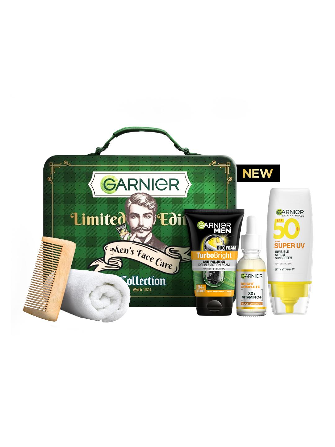 Buy Garnier Men Face Care Limited Edition Grooming Kit - Grooming Gift ...