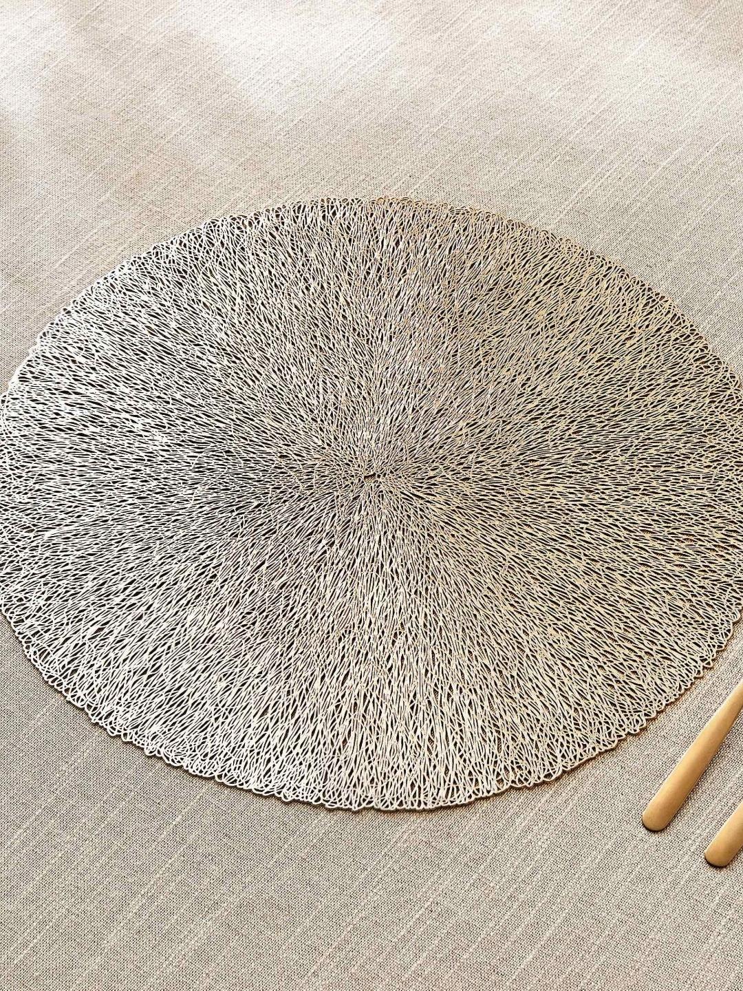 Buy Home Centre Cinder Hay PVC Placemat - Table Placemats for Unisex ...