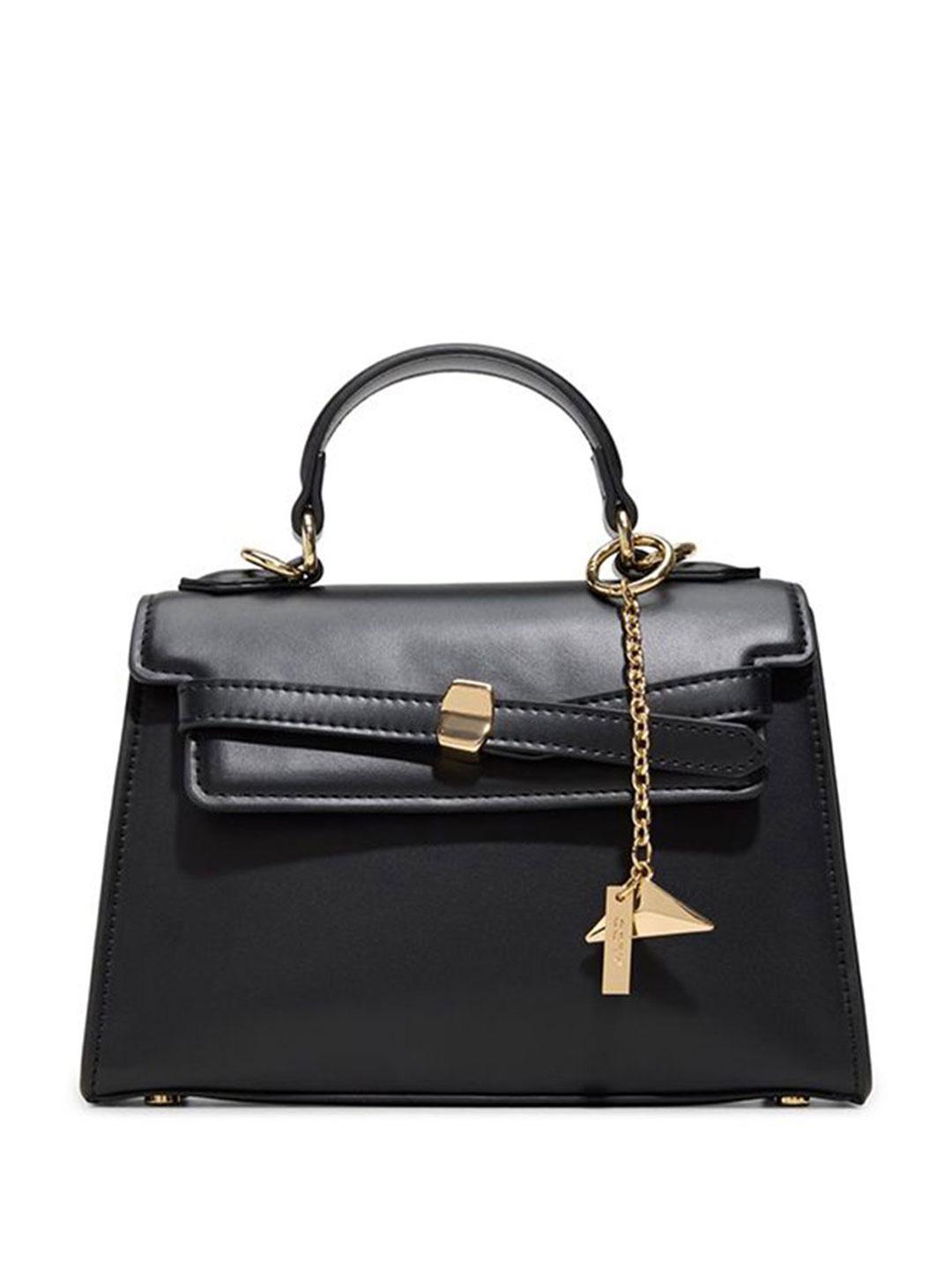 Buy ALDO Textured Structured Handheld Bag With Quilted - Handbags for ...