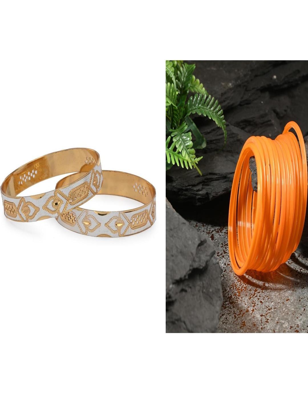 Buy 1ST TIME Set Of 14 Stone Studded Antique Bangles - Bangle for Women ...