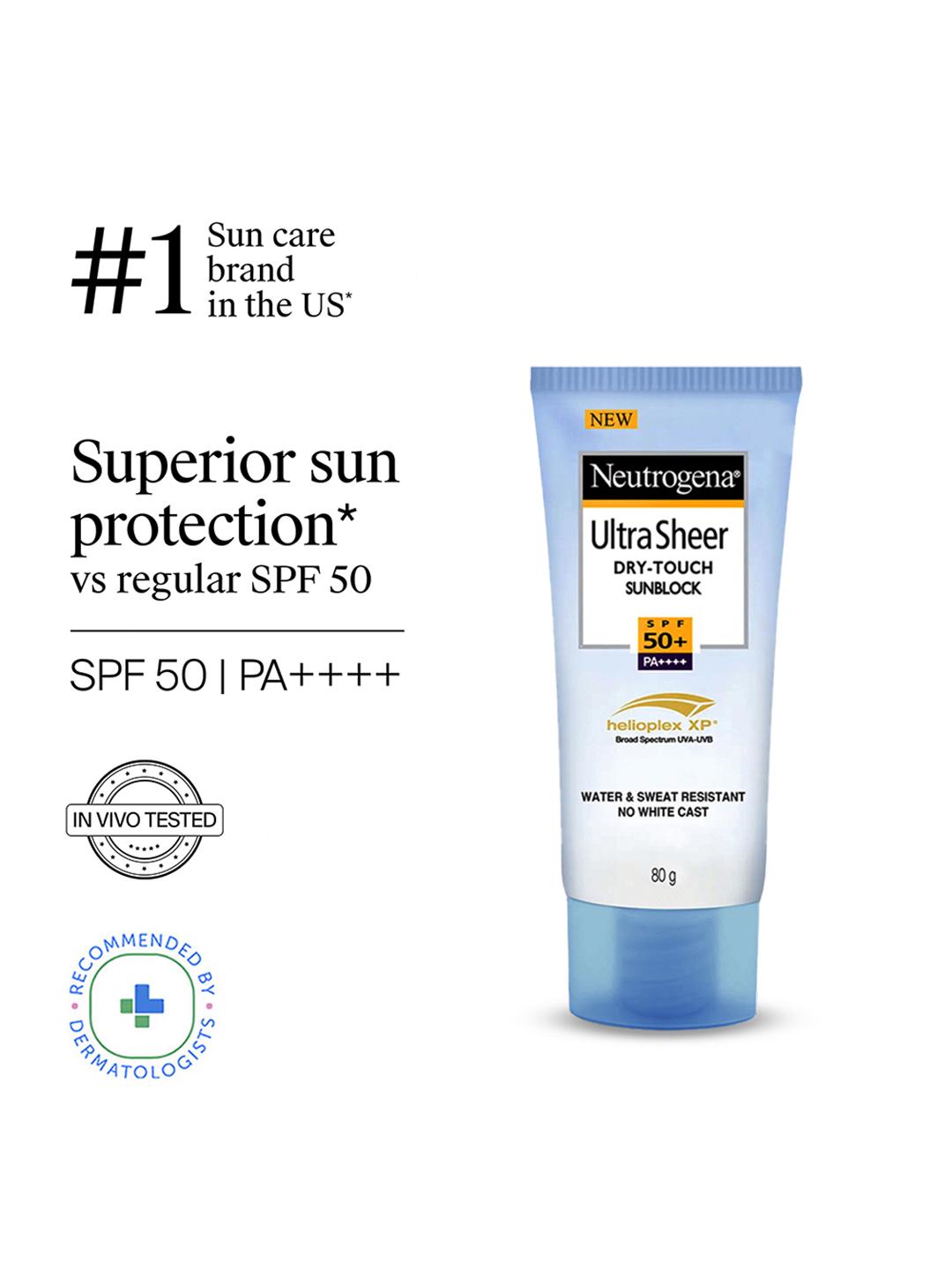 Buy Neutrogena UltraSheer Dry Touch Sunblock Sunscreen SPF 50+ With ...