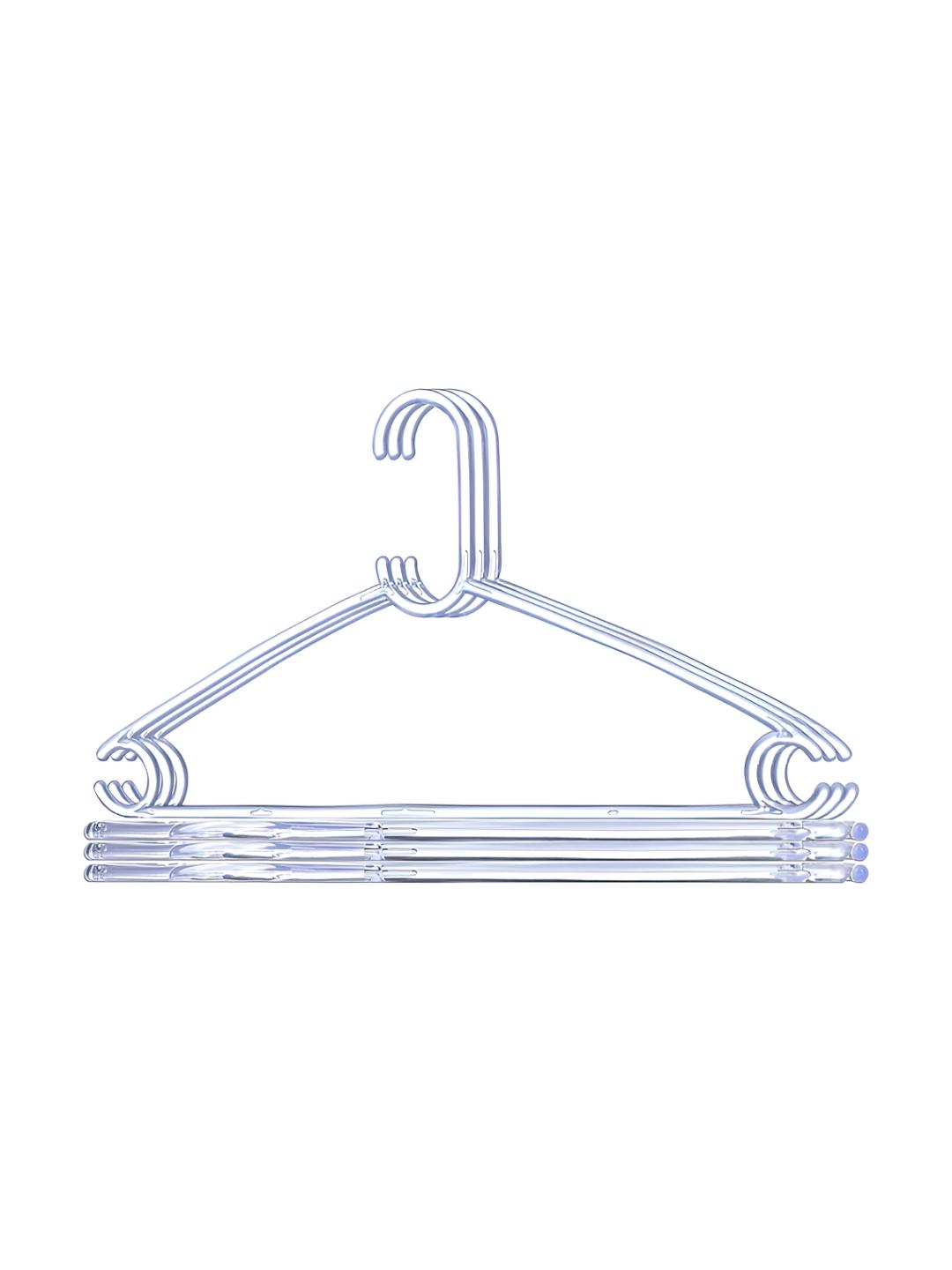 Buy Aura Transparent 6 Pieces Bar Hangers - Hanger for Unisex 36512231 ...