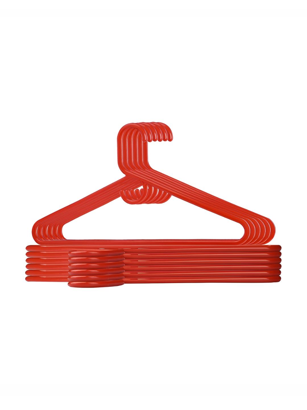 Buy Aura Red 12 Pieces Clothes Hangers - Hanger for Unisex 36512224 ...