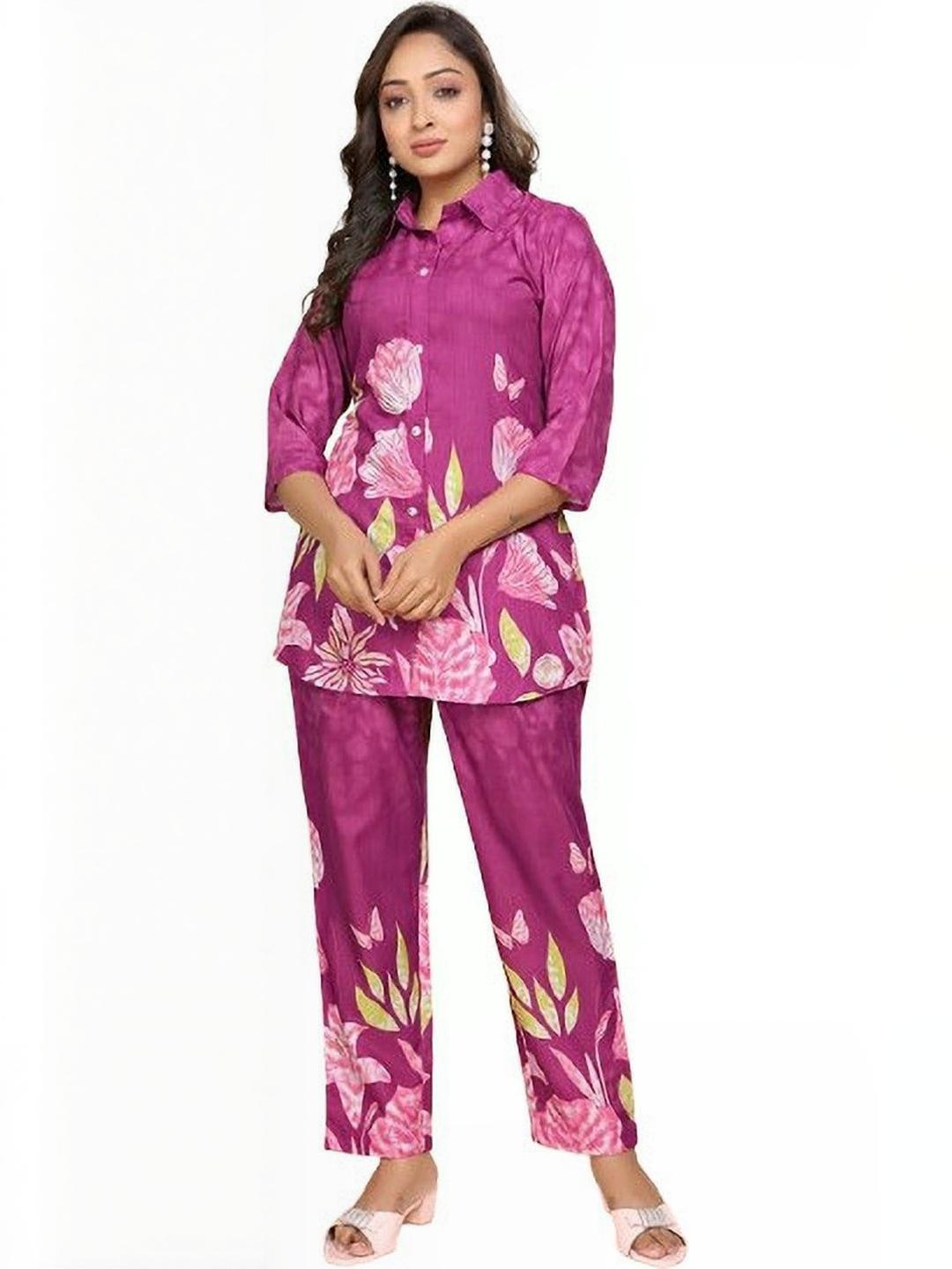 Buy MAHUDI Women Purple Co Ords - Co Ords for Women 36506941 | Myntra