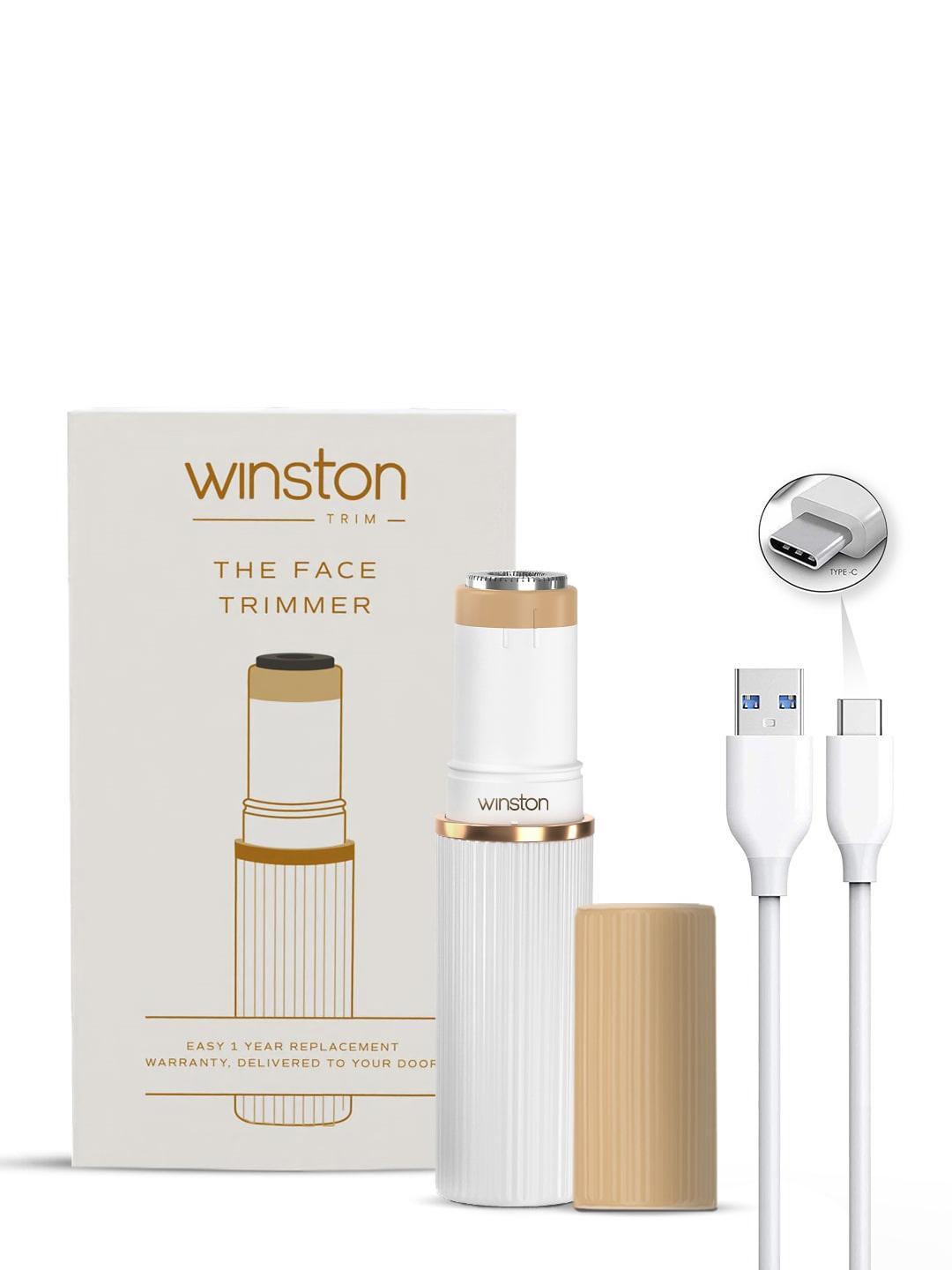 Buy WINSTON Quick, Gentle, Painless & Safe Rechargeable Face Trimmer ...