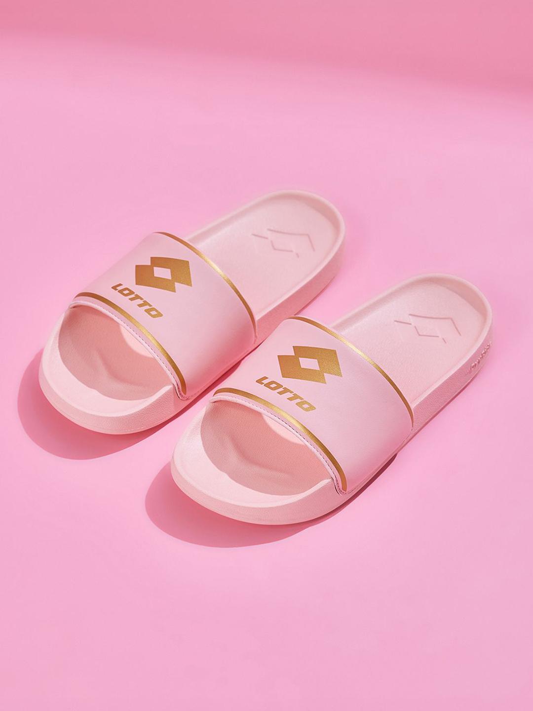Buy Lotto Women Midway Pink Slides - Flip Flops for Women 36472802 | Myntra