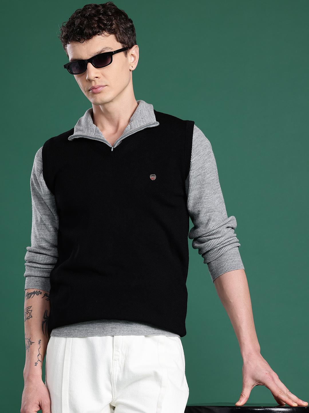 Buy Cayman Men Woollen Sweater Vest - Sweaters for Men 36457496 | Myntra
