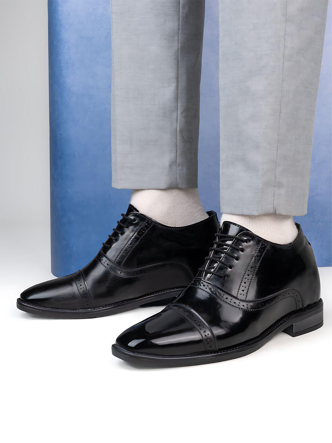 Buy HI Toes Men Height Elevator Brogues Shoes - Formal Shoes for Men ...
