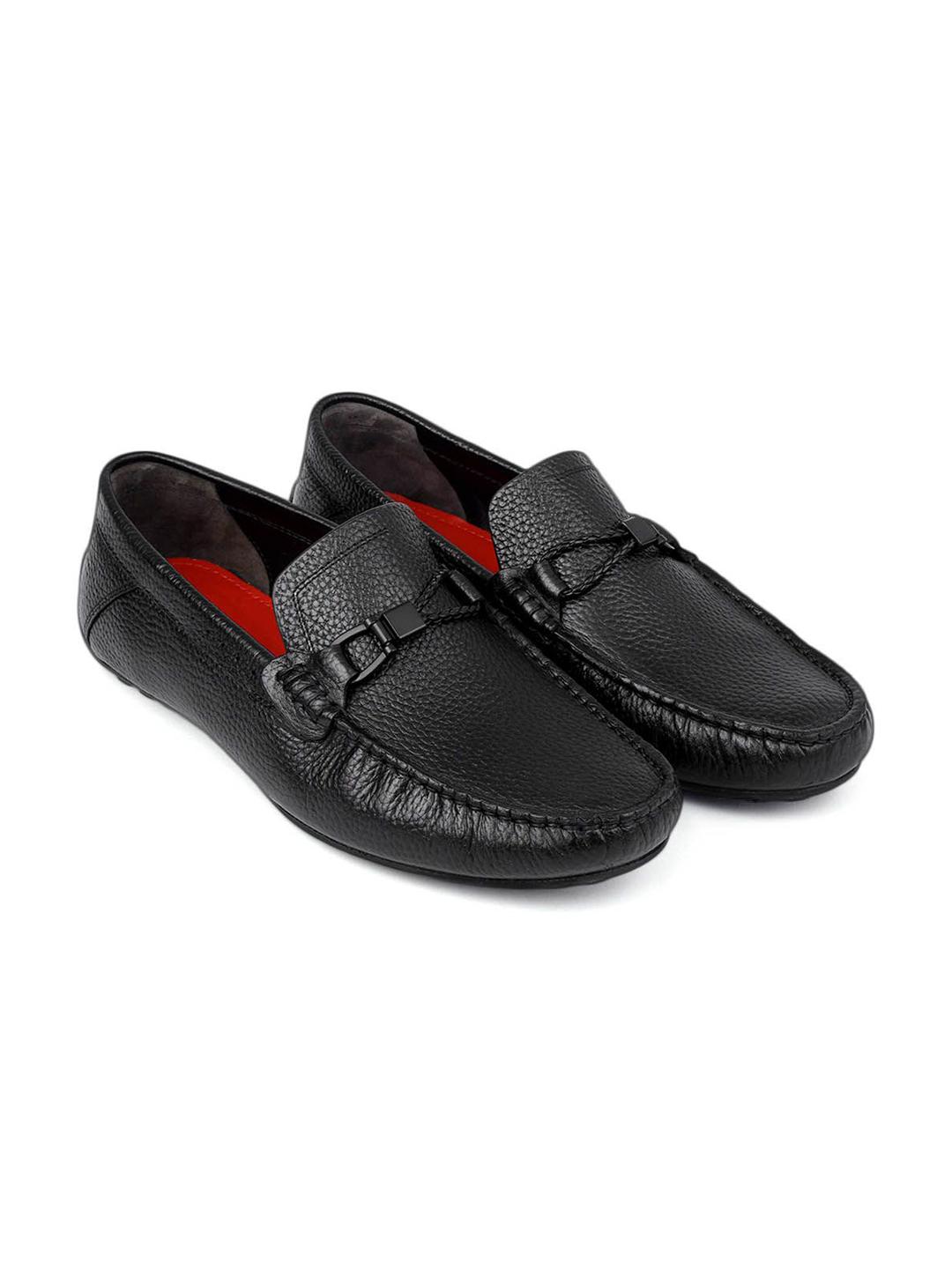 Buy ROSSO BRUNELLO Men Leather Formal Loafers - Formal Shoes for Men ...