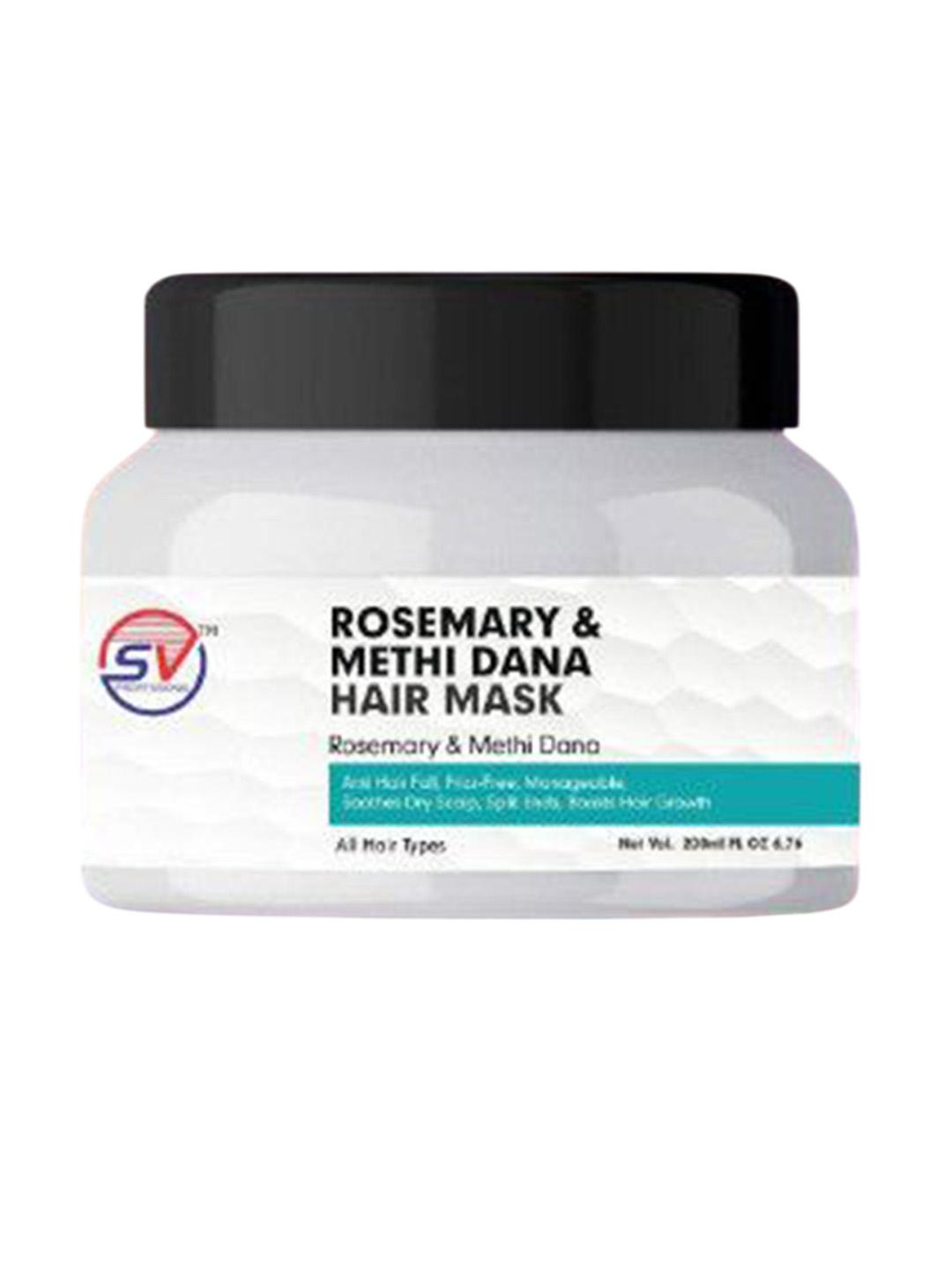 Buy SV PROFESSIONAL Rosemary Fenugreek & Rice Water Hair Mask For ...