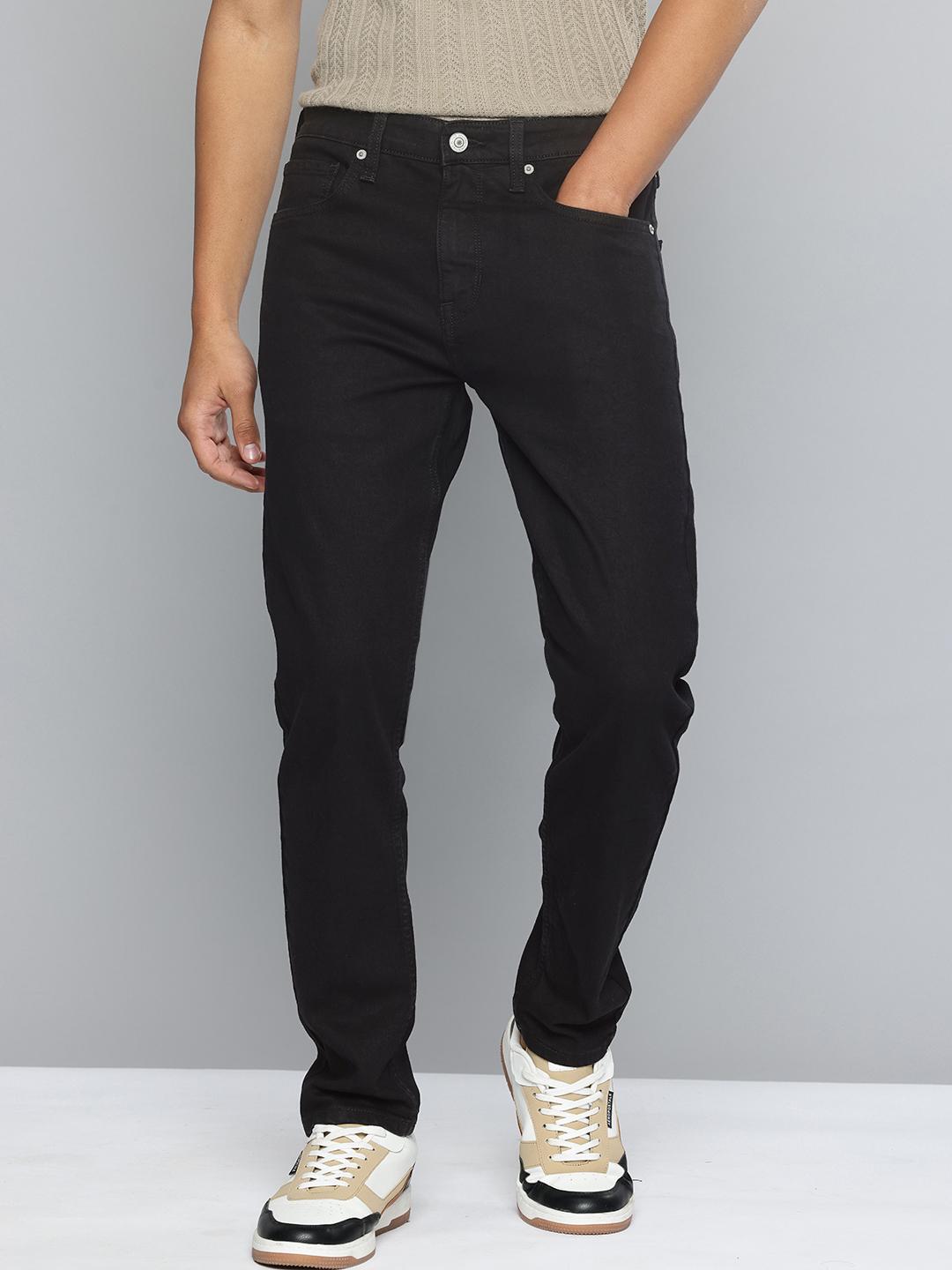 Buy Flying Machine Men Slash Slim Tapered Fit Mid Rise Stretchable ...