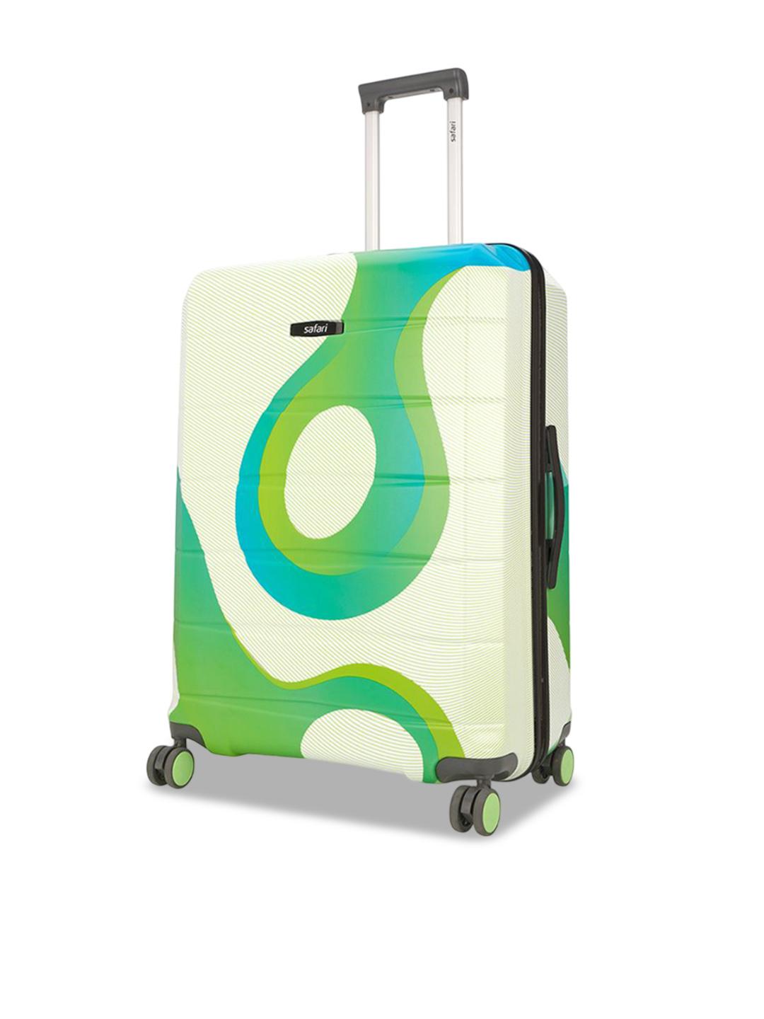 Buy Safari Tiffany Pro Printed Hard Sided Large Trolley Bag - Trolley ...