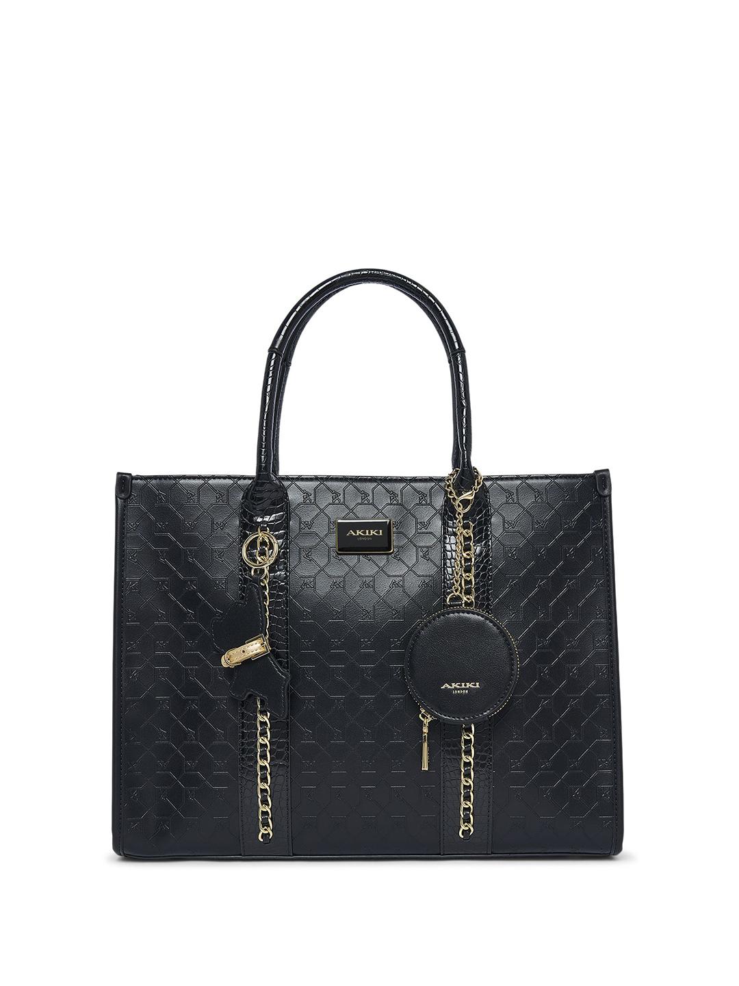 Buy Akiki London Textured Oversized Structured Handheld Bag - Handbags ...