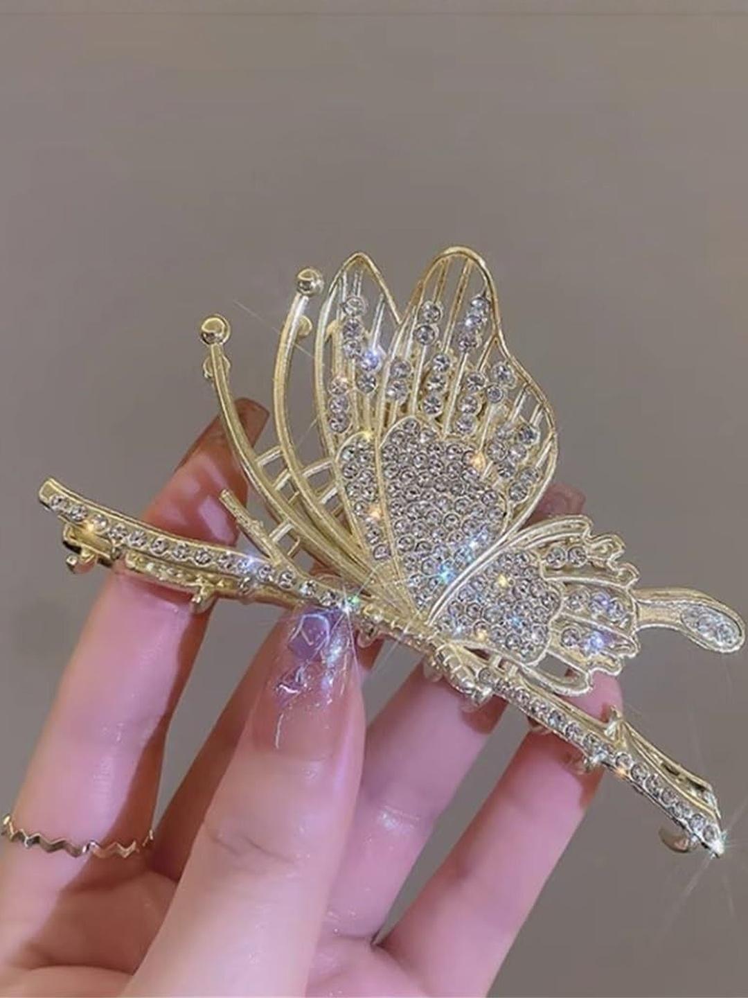 Buy DIVASTRI Women Embellished Claw Clip - Hair Accessory for Women ...