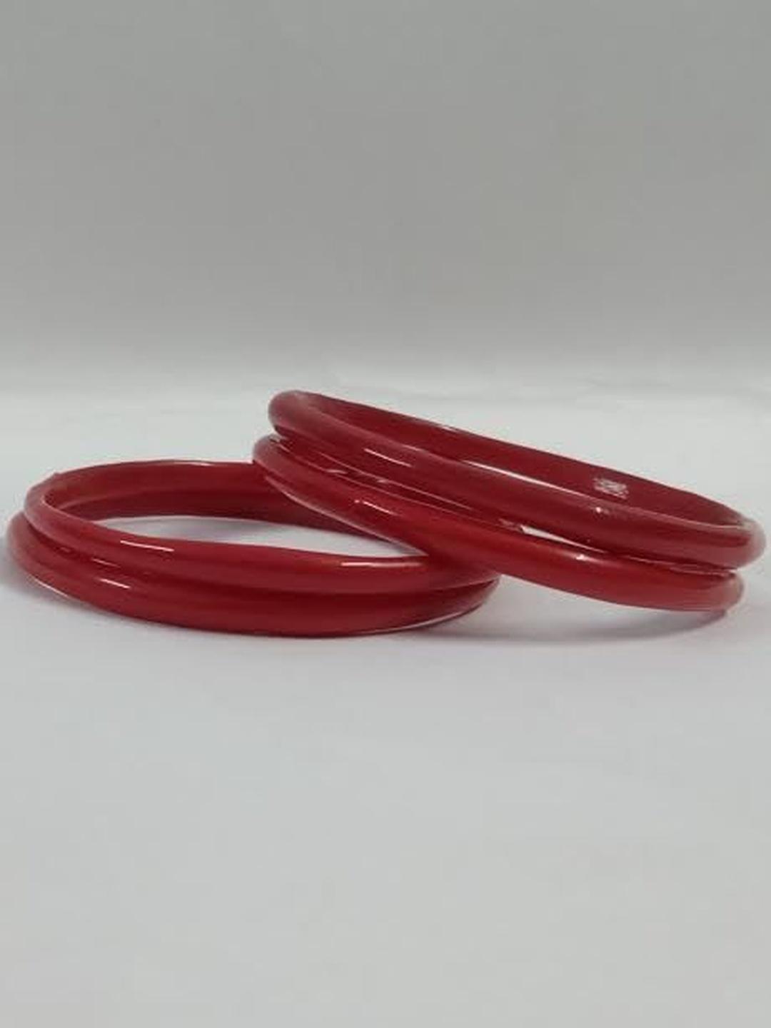 Buy 1ST TIME Set Of 16 Red Alloy Bangles - Bangle for Women 36576739 ...