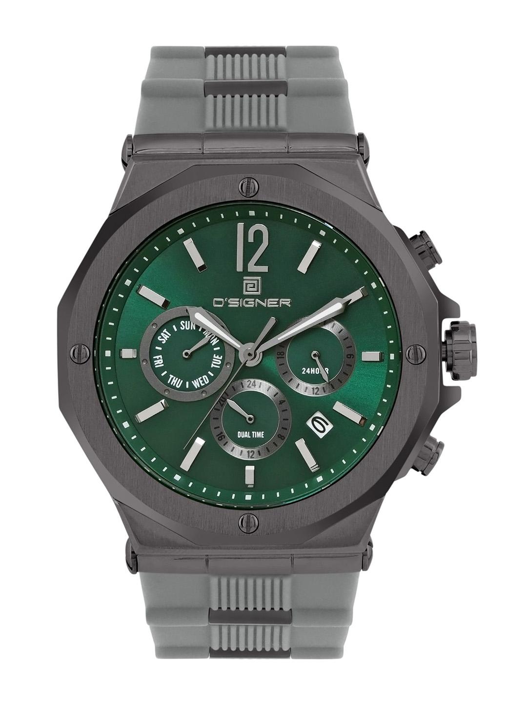Buy D'SIGNER Men Round Dial & Straps Analogue Chronograph Watch 820GNFS ...