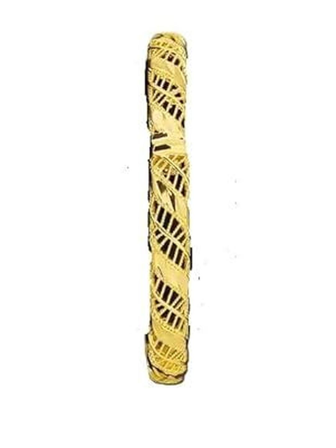 Buy Moneekar Jewels Gold Plated & Gold Glass Bangles - Bangle for Women ...