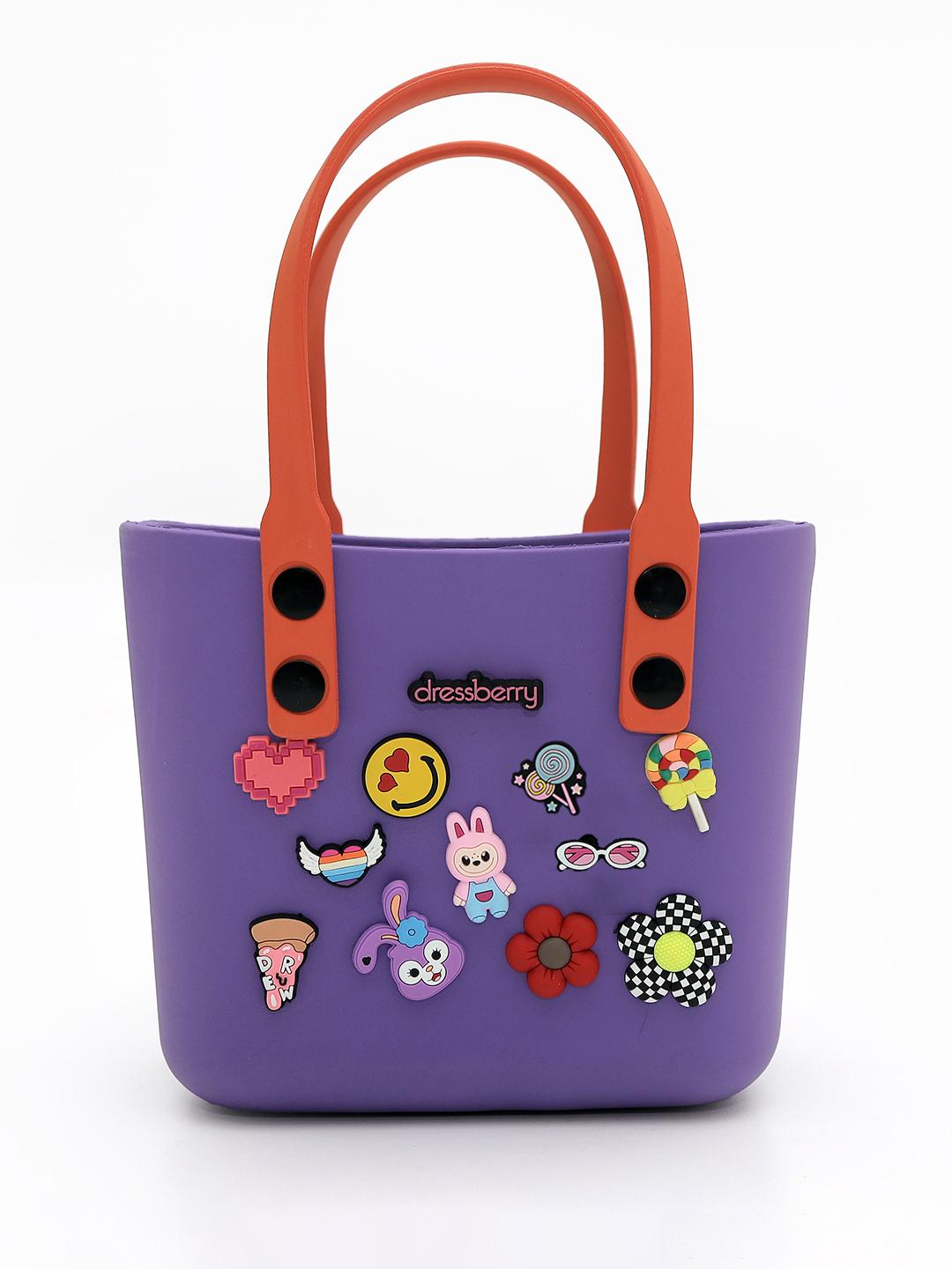 Buy DressBerry Women Silicon Beach Bag With Charms - Handbags for Women ...