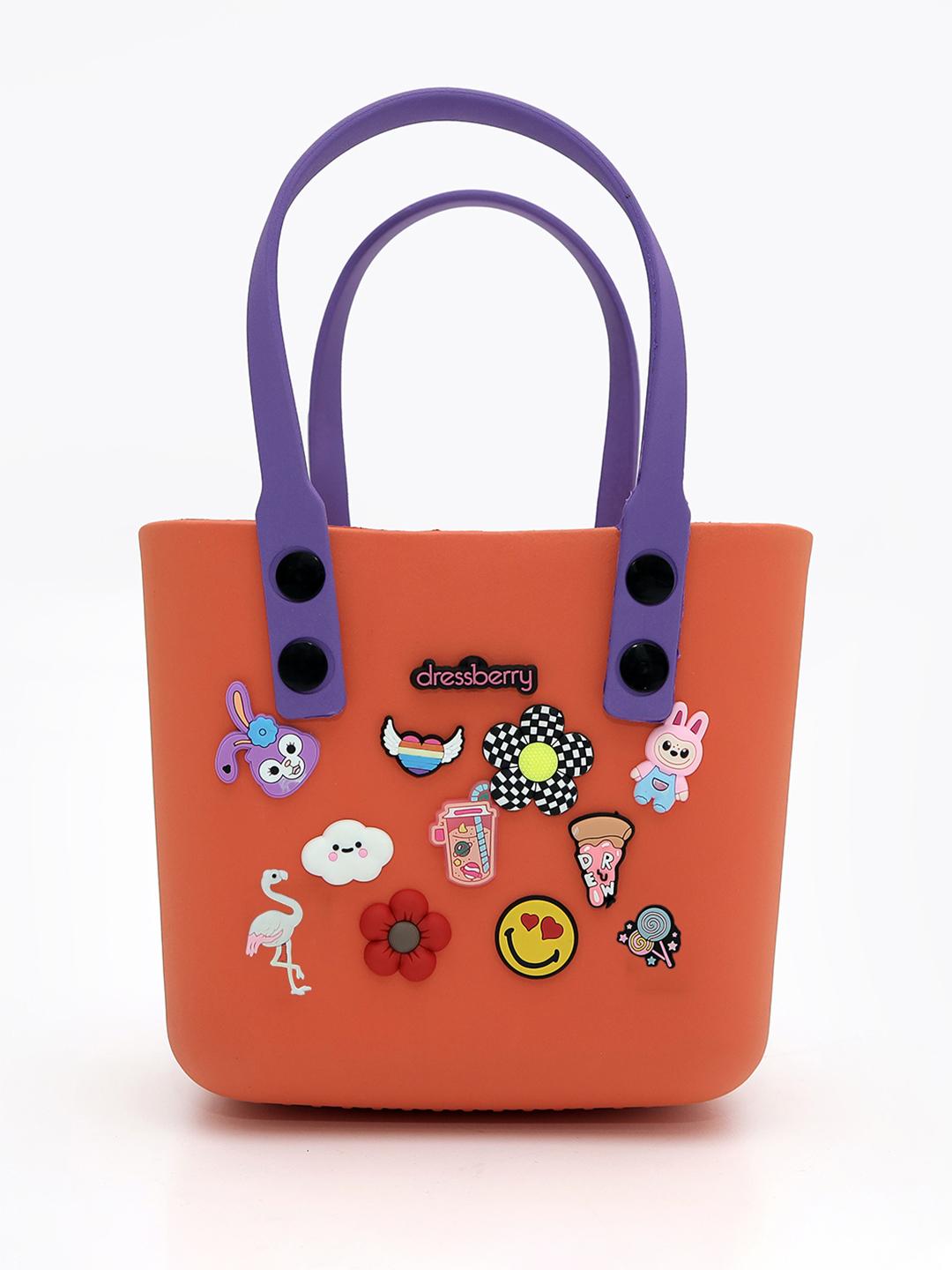 Buy DressBerry Women Silicon Beach Bag With Charms - Handbags for Women ...