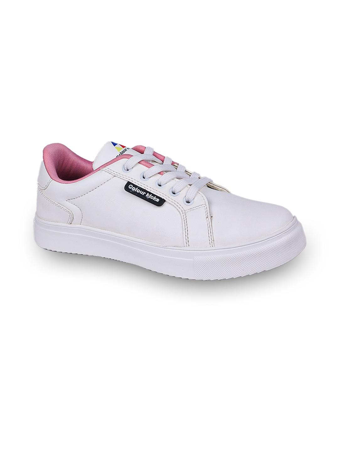 Buy Colour Kicks Women PU Lace Up Sneakers - Casual Shoes for Women ...