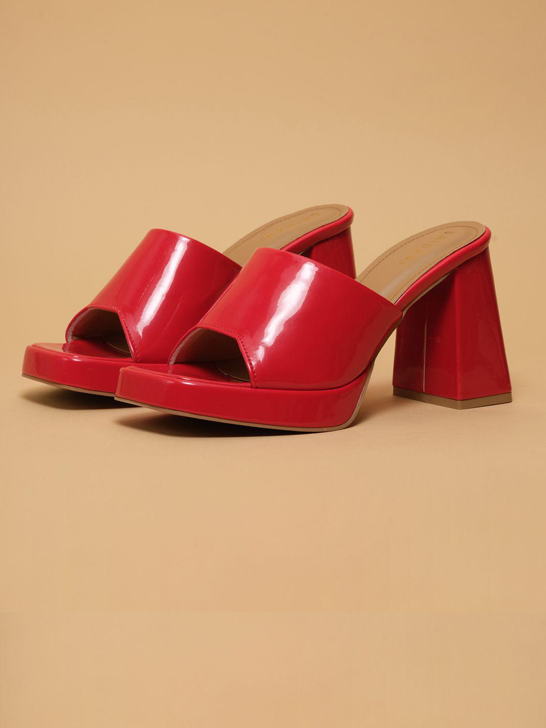 Buy ERIDANI Women Iren Block Heels SAndal - Heels for Women 36575205 ...