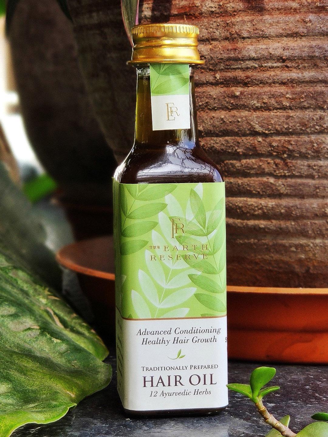 Buy The Earth Reserve Hair Oil With Aloe Vera & Amla 100 Ml - Hair Oil ...