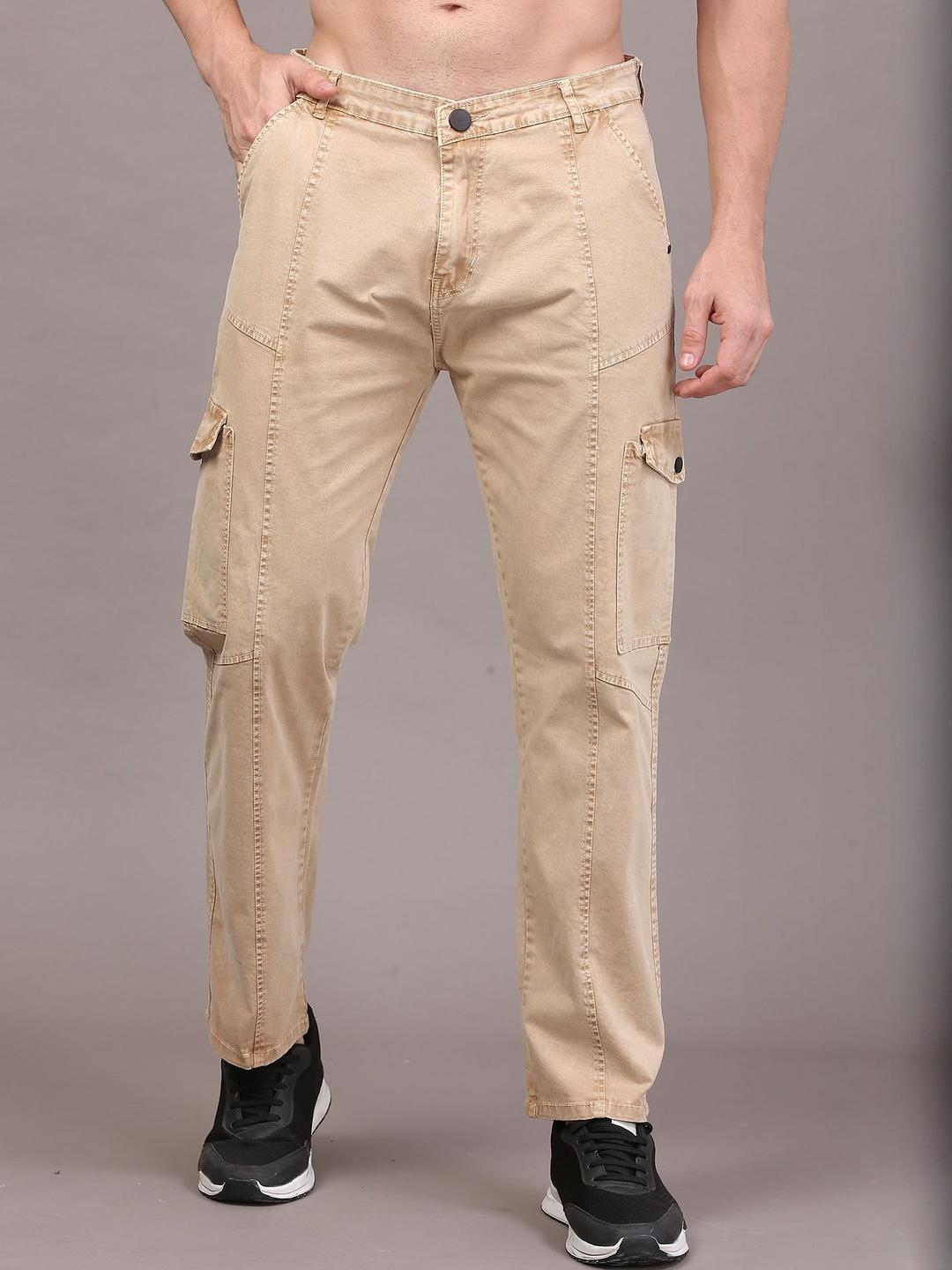 Buy COY Men Straight Fit Cargos Jeans - Jeans for Men 36626715 | Myntra