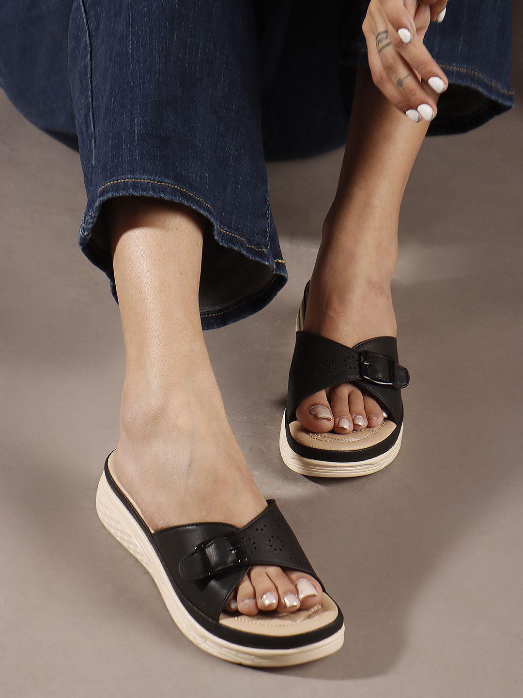 Buy DressBerry Women Comfort Sandals - Sandals for Women 36171853 | Myntra
