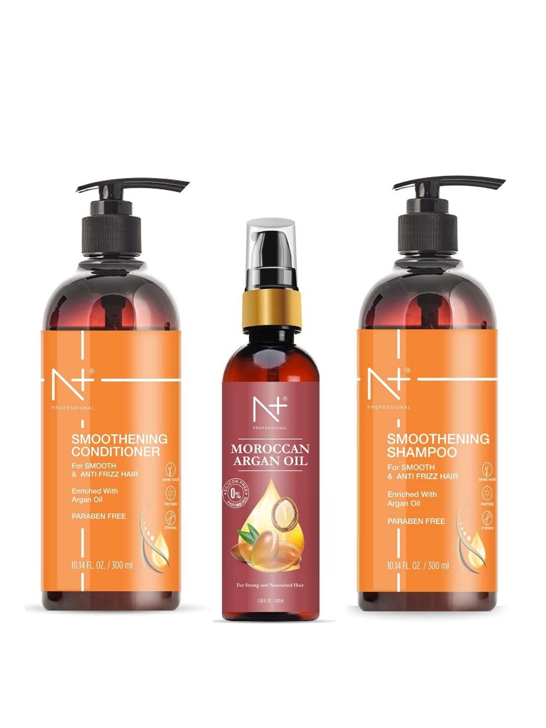 Buy N Plus Professional Set Of Smoothening Shampoo & Conditioner With ...