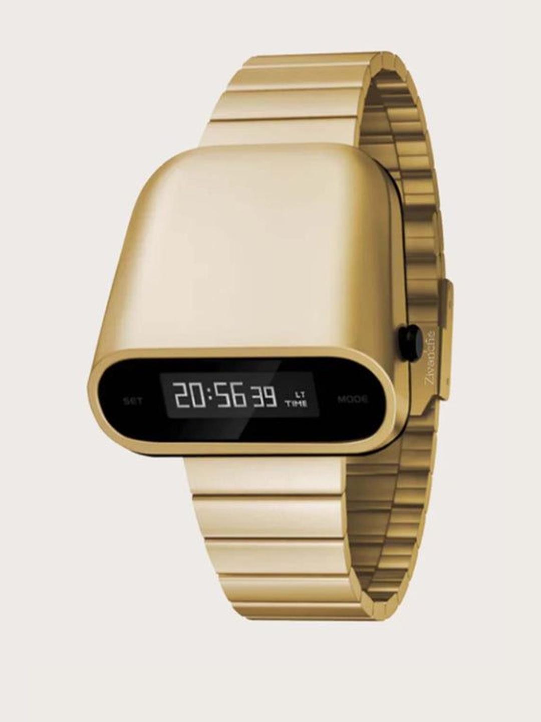Buy ZAADRAN Unisex Stainless Steel Bracelet Style Digital Automatic ...