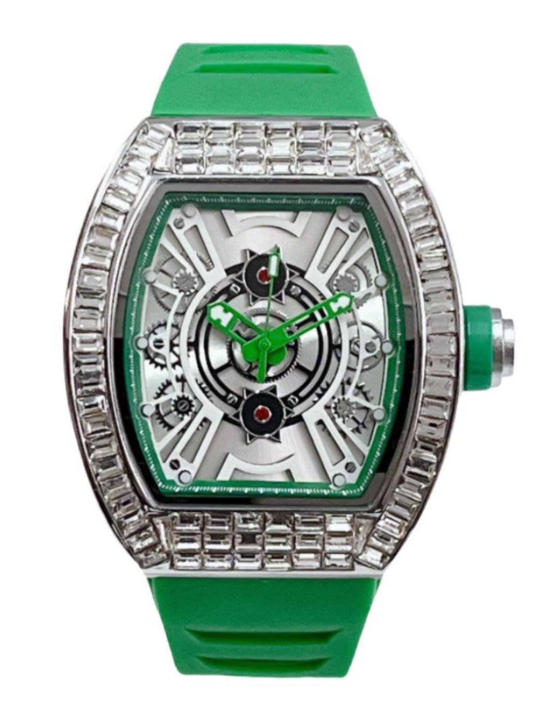 Buy Precious Duke Men Skeleton Dial & Straps Analogue Watch PD ...