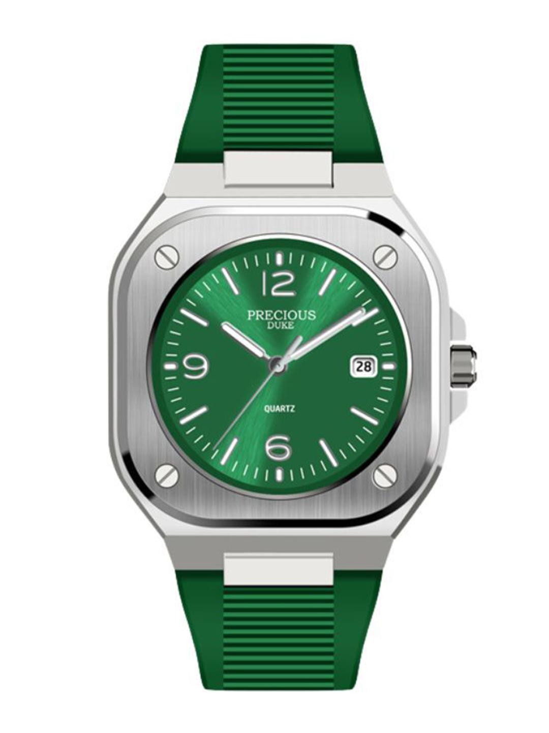 Buy Precious Duke Men Square Pointer Quartz Analogue Watch PD ...