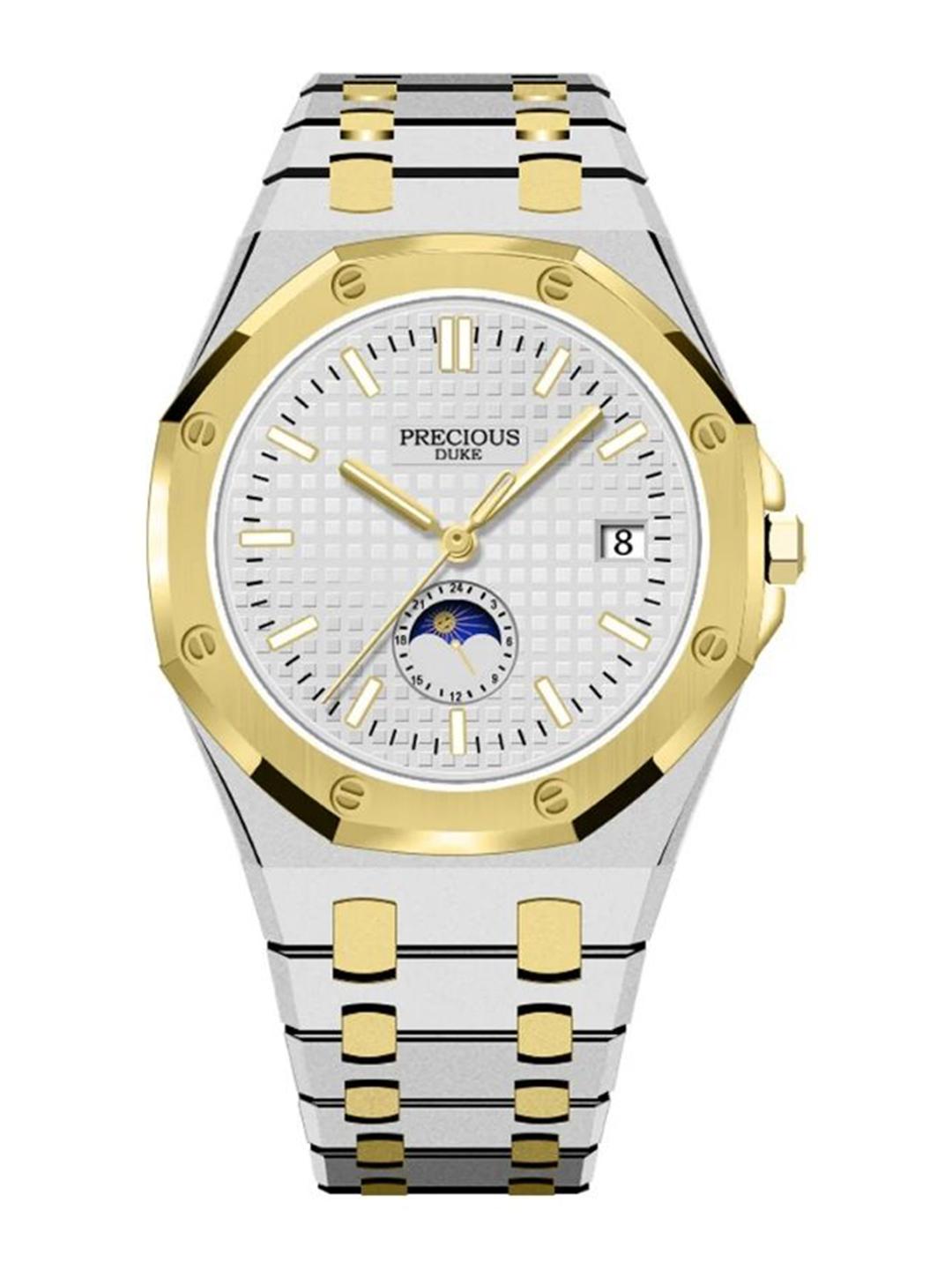 Buy Precious Duke Men Stainless Steel Straps Analogue Watch PD ...