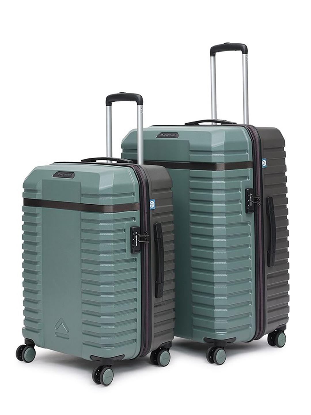Buy Uppercase Set Of 2 Blaze Hard Luggage Trolley Bag - Trolley Bag for ...