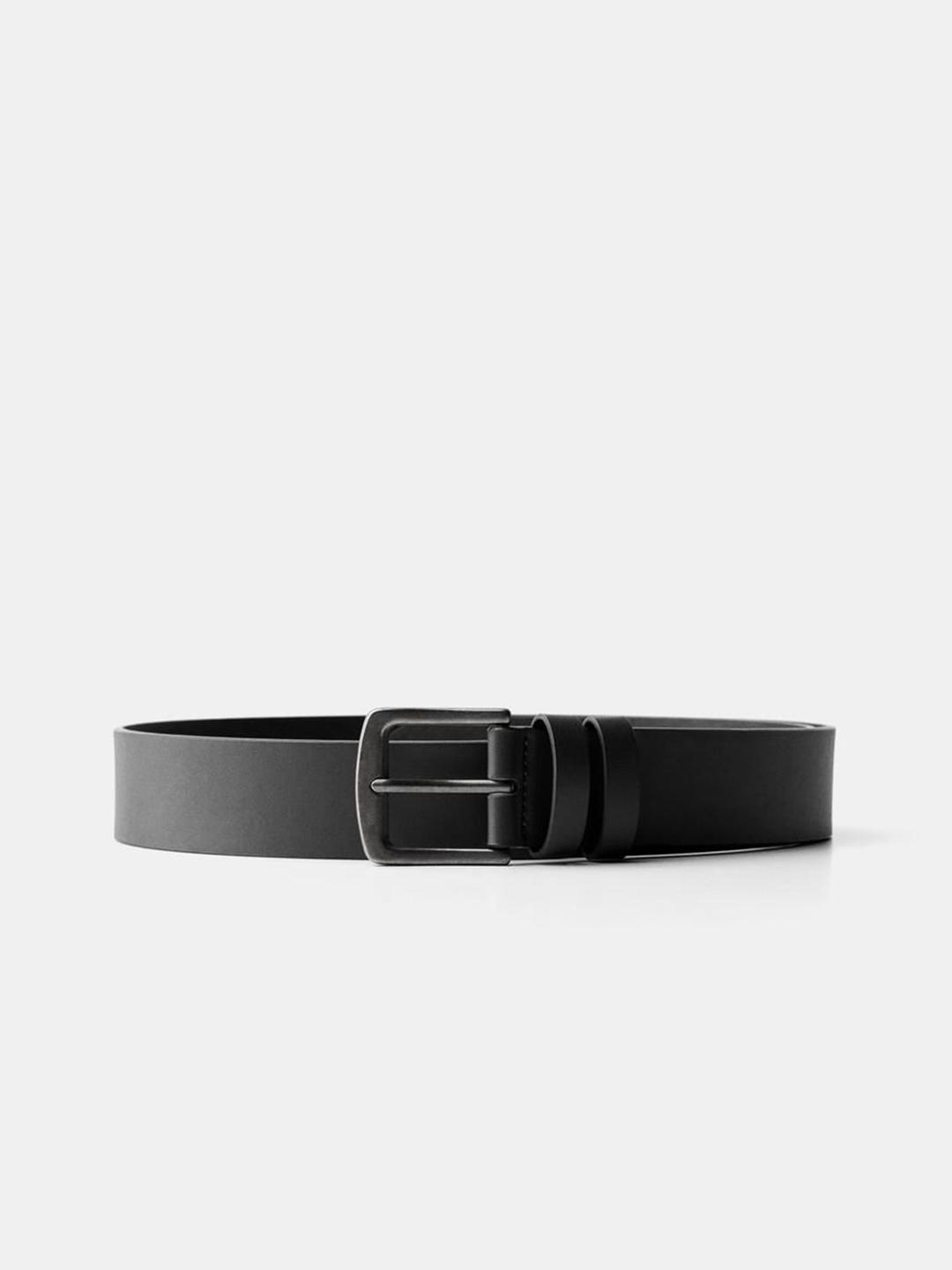 Buy Bershka Men Wide Leather Effect Belt - Belts for Men 36675471 | Myntra